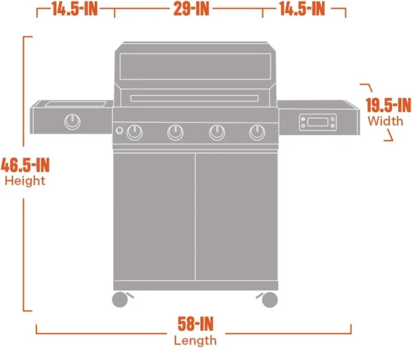 Monument Grills Smart Denali Gas Grills - Barrtact